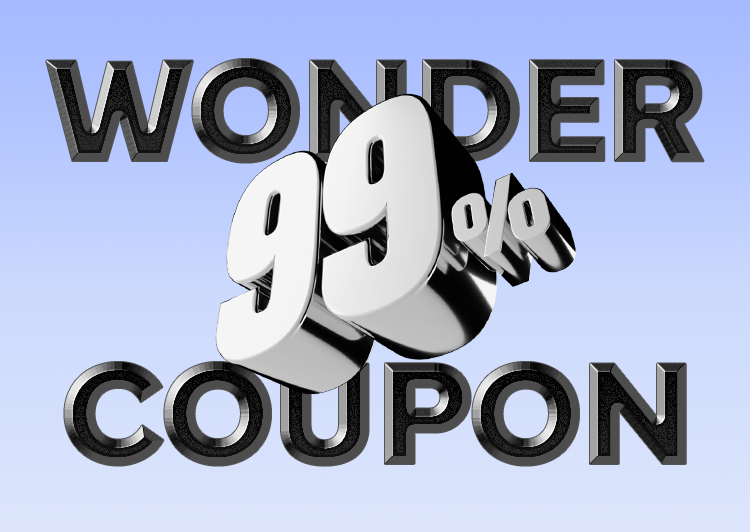 WONDER 99 COUPON - 99% 쿠폰 이벤트 | W컨셉(W CONCEPT)